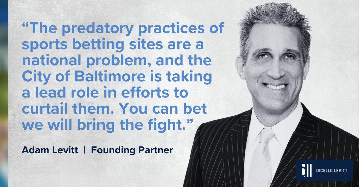 DiCello Levitt Founding Partner Adam Levitt Quoted in National Press ...